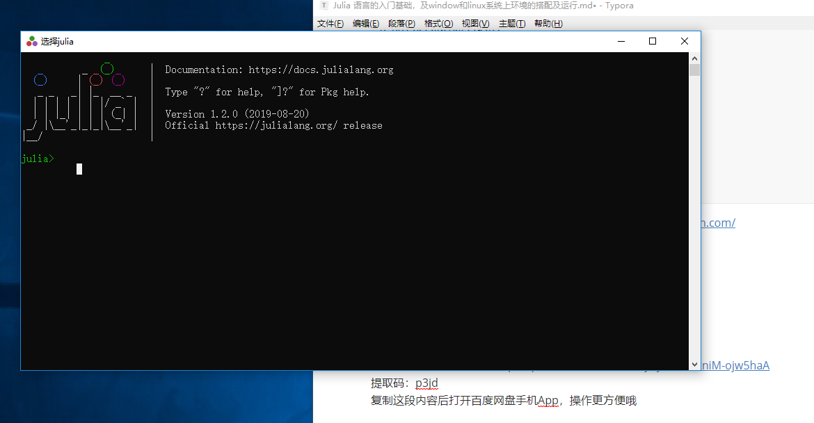 Julia 语言的入门基础，及window和linux系统上环境的搭配及运行-CSDN博客
