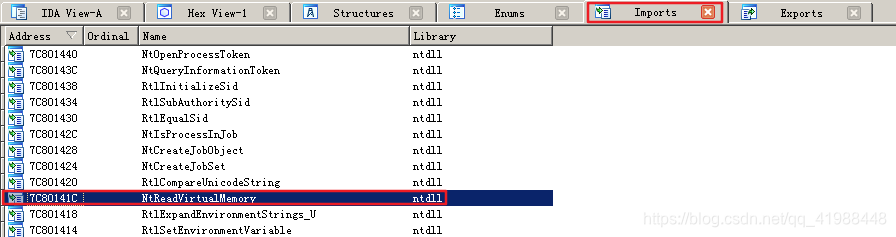 Windows系统调用学习笔记(一)—— Api函数调用过程ntreadvirtualmemory Csdn博客
