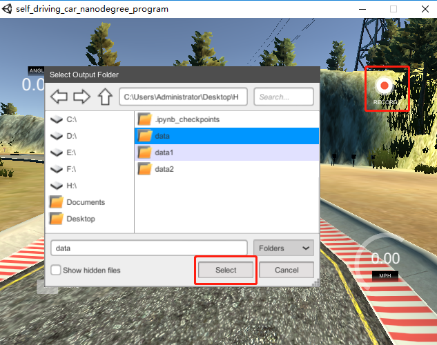 利用Udacity模拟器实现自己的自动驾驶小车_udacity load car simulator-CSDN博客