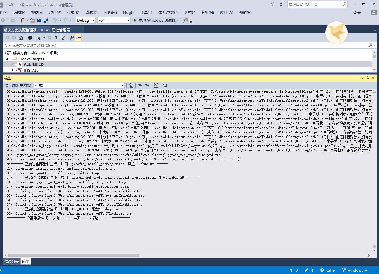超详细win10+caffe+gpu (NVIDIA GeForce RTX 2060)+vs2015+CUDA10.0+cudnn7.4.1+anaconda+python3.5安装 ...