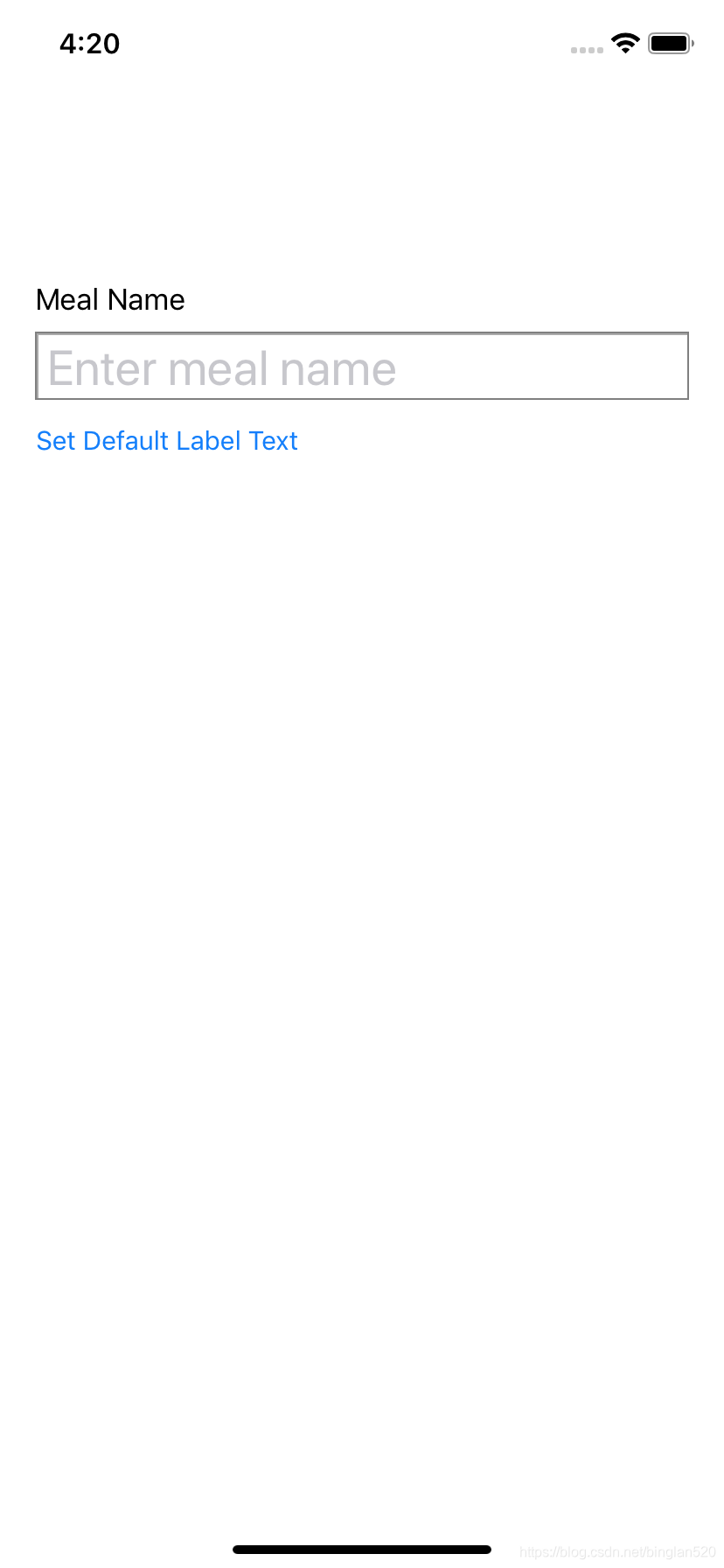 Textfield Csdn博客