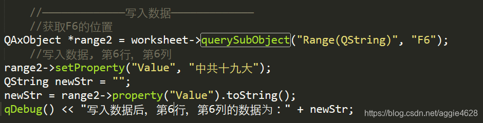 Qt24 文件操作 Excel Dynamiccall、querysubobject、setproperty 实例源码qt Dynamiccall Csdn博客