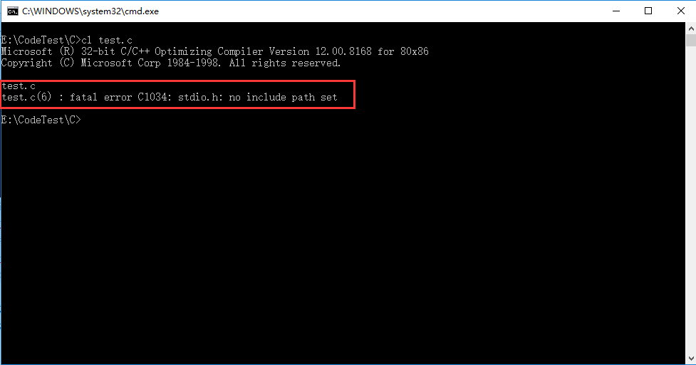 如何使用windows命令行编译运行cc程序命令框运行c Csdn博客 