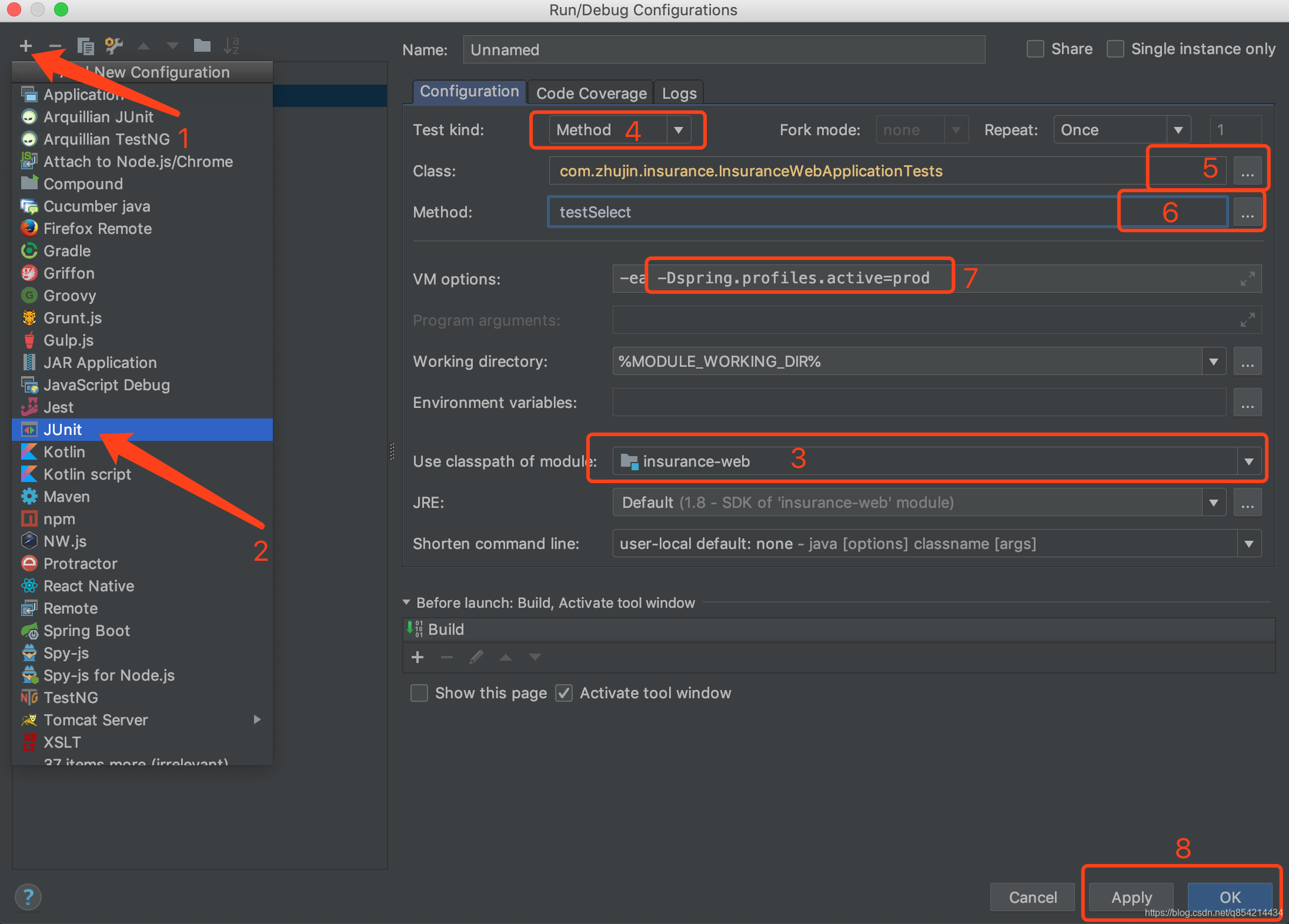 Springboot 单元测试指定运行环境 Springboot单测指定运行环境 Prod Test Devspringboot 单元测试 制定pre Csdn博客