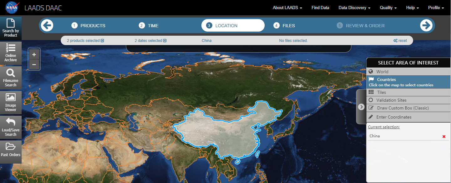 MODIS反射率产品MOD09GA、MYD09GA的下载与使用-CSDN博客