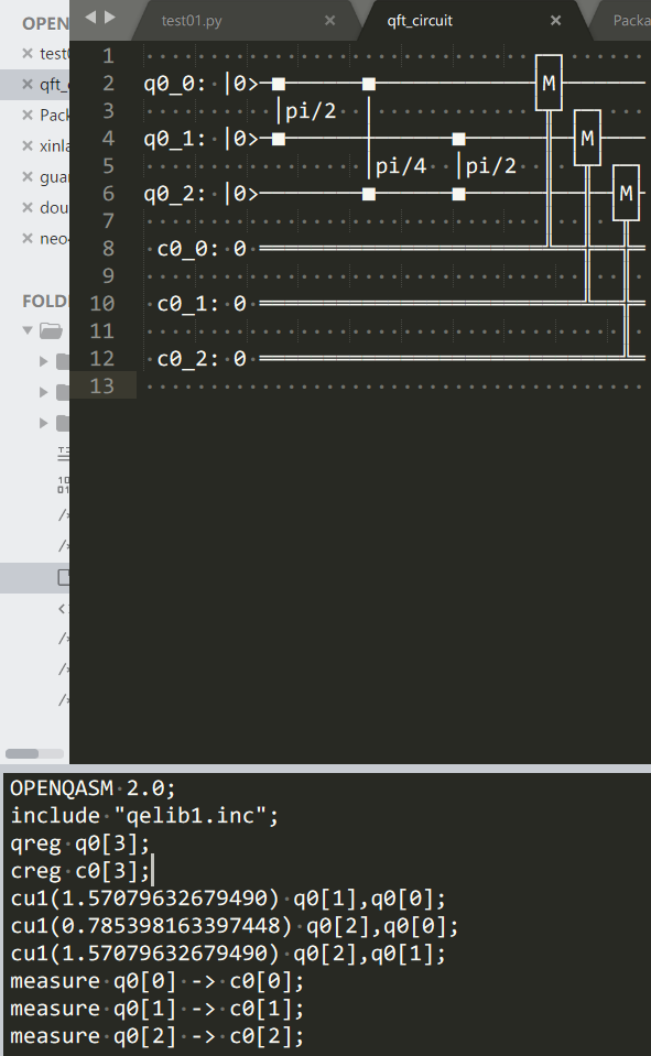 python 量子电路模拟库qiskit_python怎么画出量子电路图-CSDN博客