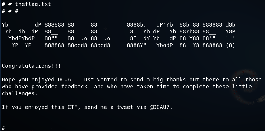 DC6-靶机_dc-6登录账户-CSDN博客
