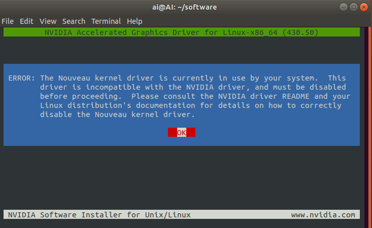 ubuntu16.04-和ubuntu 18.04 安装NVIDIA驱动 GPU_an nvidia gpu may be present on this machine, but -CSDN博客