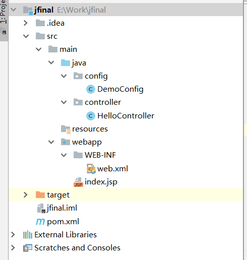 Idea环境下使用JFinal开发Web项目（附源码）_jfinal框架可以在idea运行吗-CSDN博客