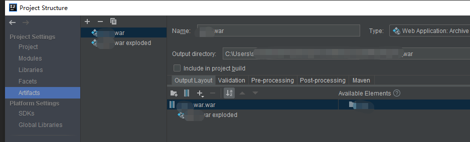idea maven 配置Tomcat时没有Artifact选项解决方法参考_maven项目tomcat没有artifacts-CSDN博客