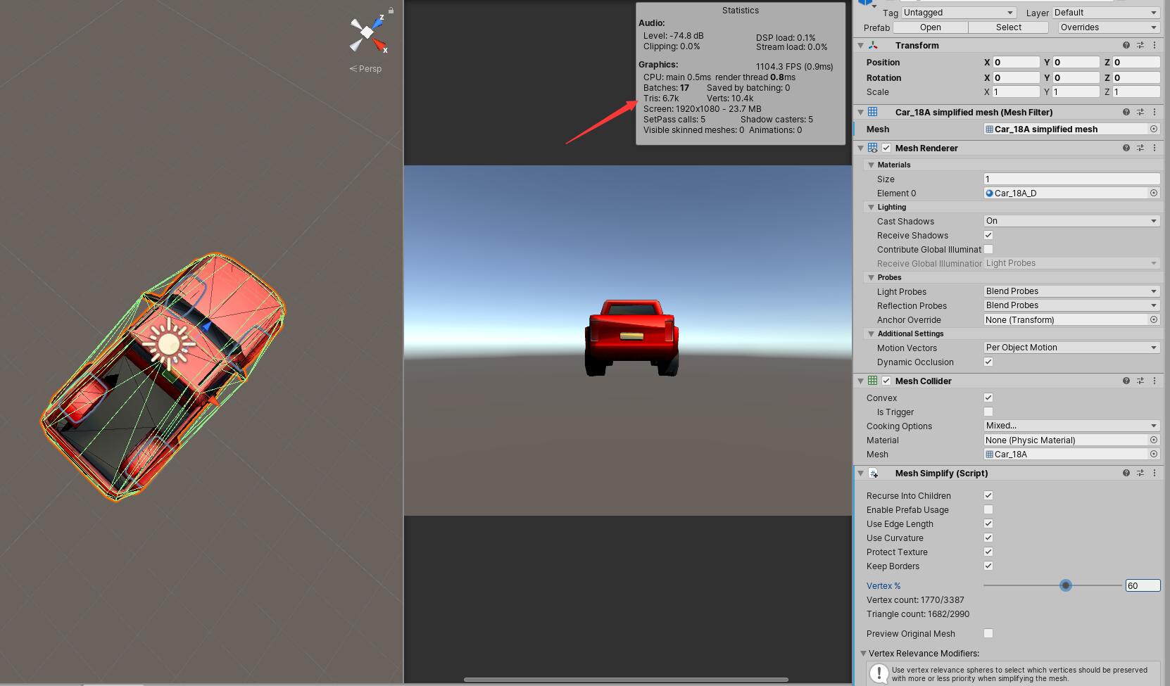 Unity使用Mesh Simplify 减面(网格简化)-CSDN博客