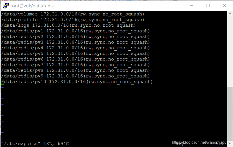 K8s使用nfs挂载存储卷 Csdn博客