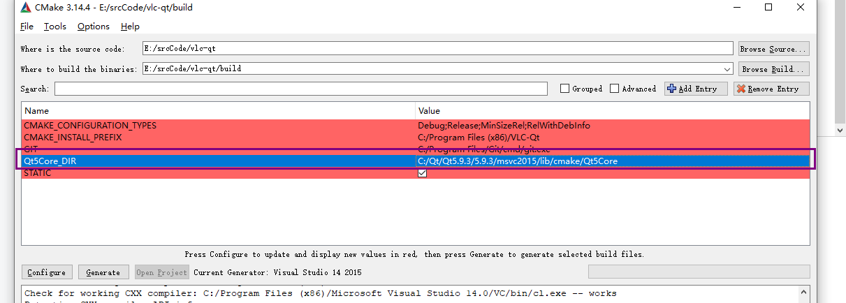 vs2015下 cmake编译 vlc-qt与使用_vs 编译 libvlc-CSDN博客