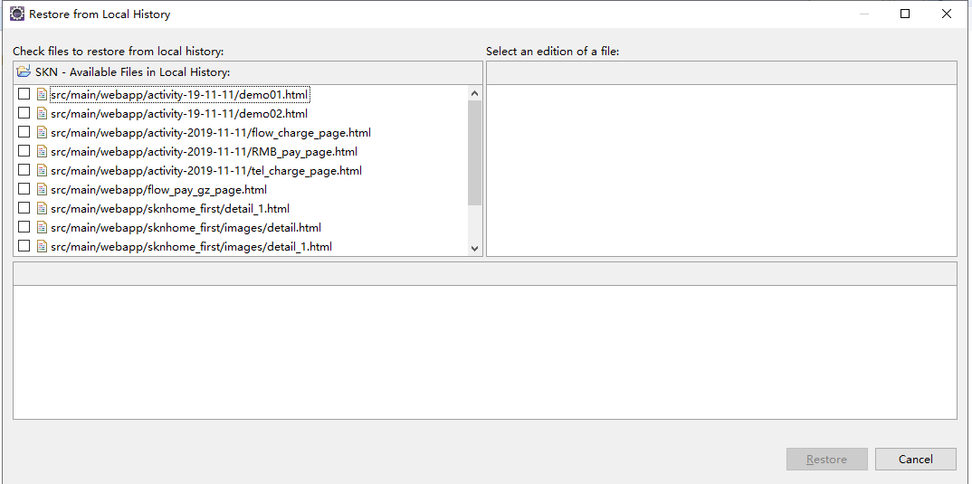 SVN覆盖本地文件和误删文件的恢复方法_svn本地文件被覆盖了怎么找回-CSDN博客