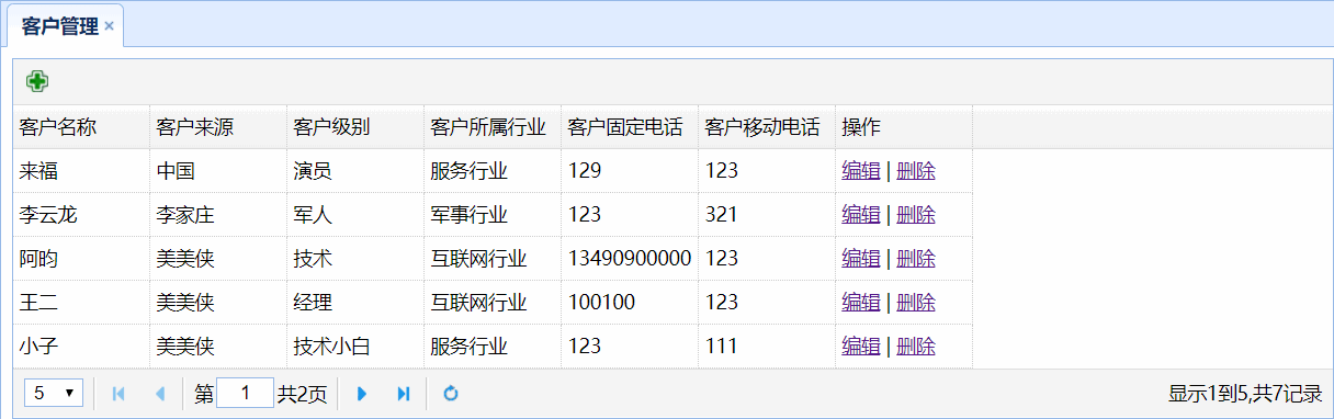 easyUI快速入门第五讲——easyUI中的datagrid（数据表格）组件_easyui datagrid教程-CSDN博客