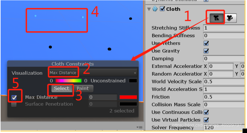 Unity 物理引擎Cloths布料_unity cloth 服装皱褶-CSDN博客