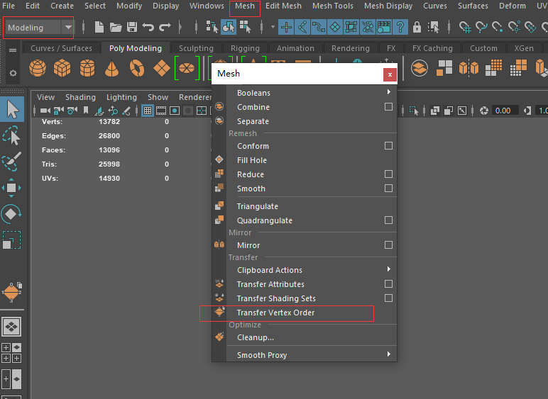 maya2018模型传递点序_传递顶点顺序插件-CSDN博客