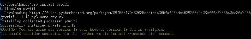导入pywifi时，报错ModuleNotFoundError: No module named ‘comtypes‘_modulenotfounderror: no module named ...