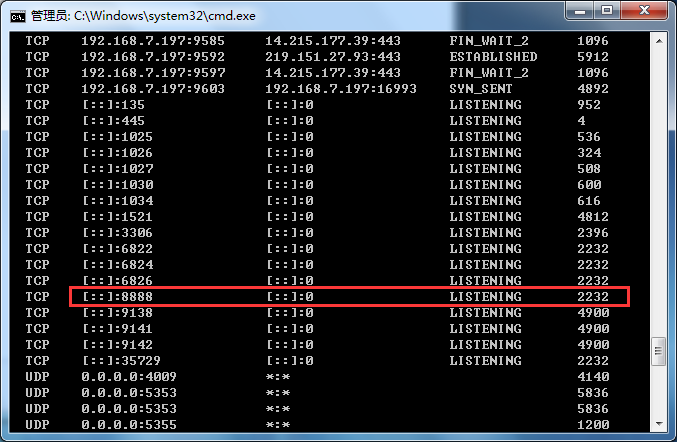 Web server failed to start. Port 8888 was already in use-CSDN博客