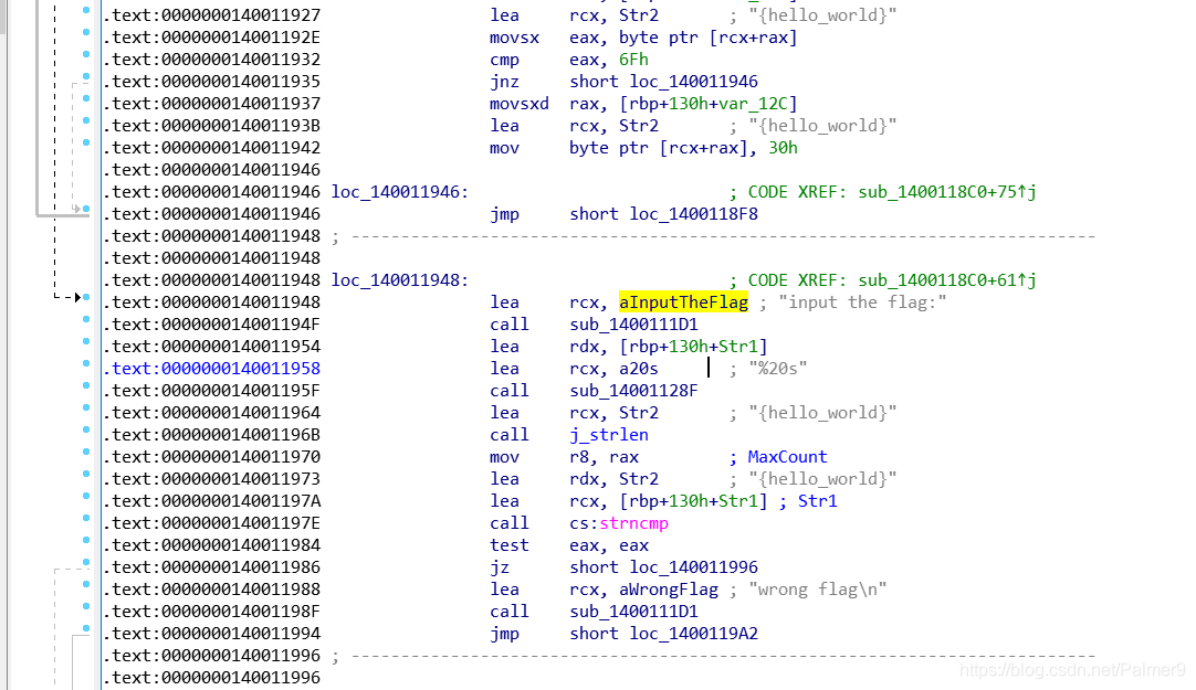Re学习笔记(4)buuctf Re Reverse 1 跳来跳去ctf Csdn博客