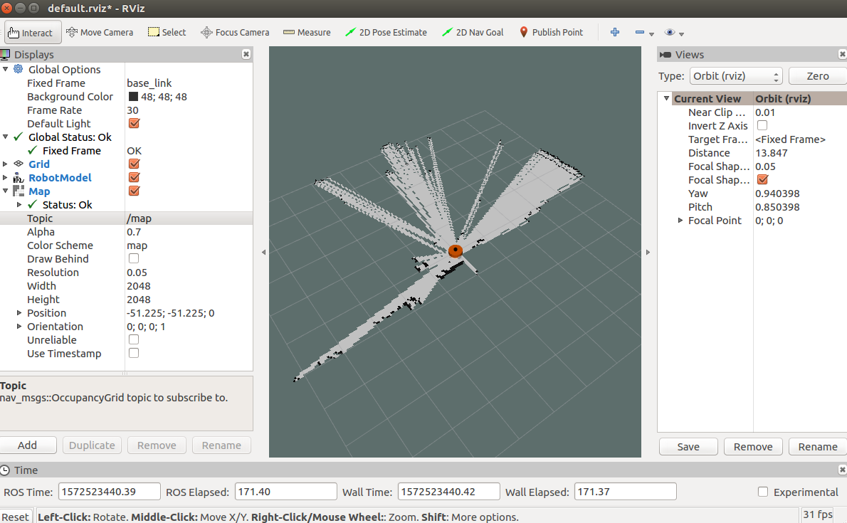 ROS使用hector_slam+衫川雷达建图（一）_ros hector slam-CSDN博客