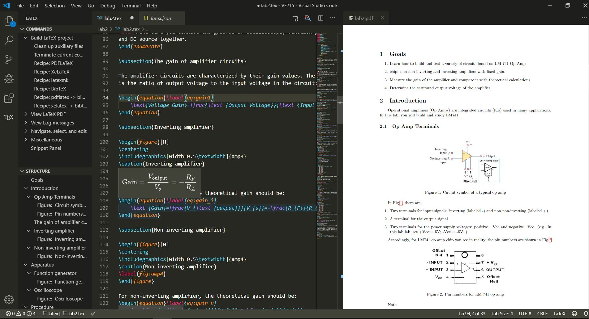【LaTeX】如何愉快地肝report —— VS Code × LaTeX_latex report-CSDN博客