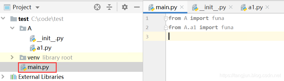 Python Init Py的作用 Init Py的作用 Tjstar的博客 Csdn博客