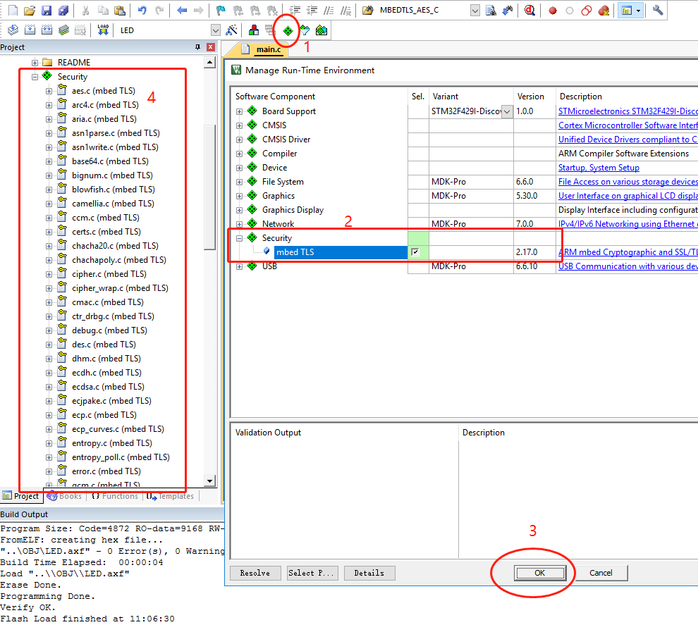 Stm32使用mbedtls的aes加密 Arm Mbedtls 1 6使用方法 Csdn博客
