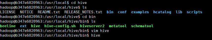 启动hive报错：ls:cannot access '/usr/local/spark/lib/spark-assembly-*.jar':No such file or directory ...