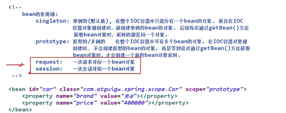 Ioc中Bean的作用域_ioc bean 作用域-CSDN博客