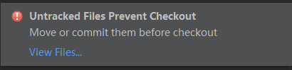 idea解决Untracked Files Prevent Merge问题-CSDN博客