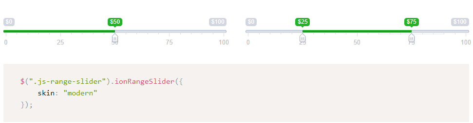 js 中滑块（Ionrangeslider.js的使用）-CSDN博客