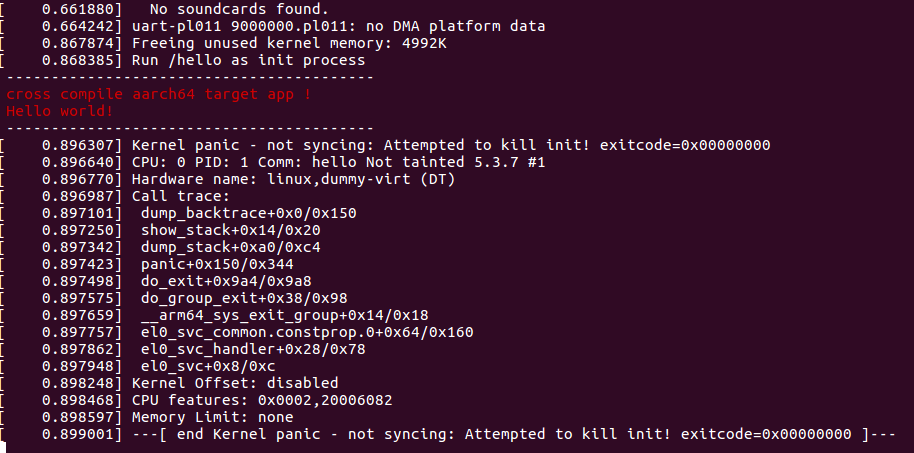交叉编译linux内核5.3.7,制作initramfs,使用qemu测试_制作临时arch initramfs-CSDN博客