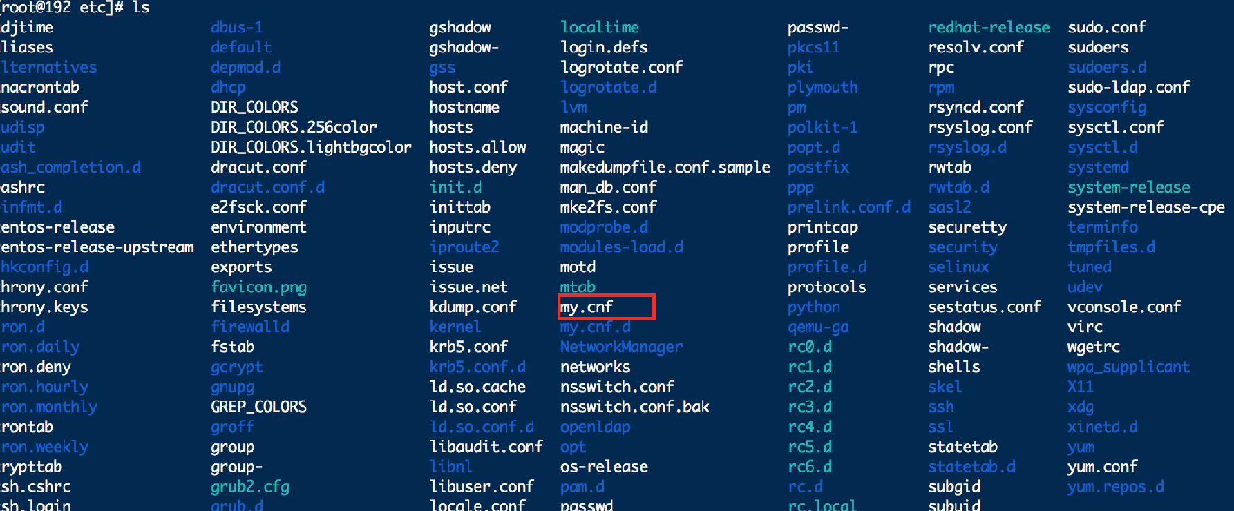 centos7安装mysql完整图文步骤（tar文件的解压初始化及配置）_centos7 my.cnf 初始化-CSDN博客