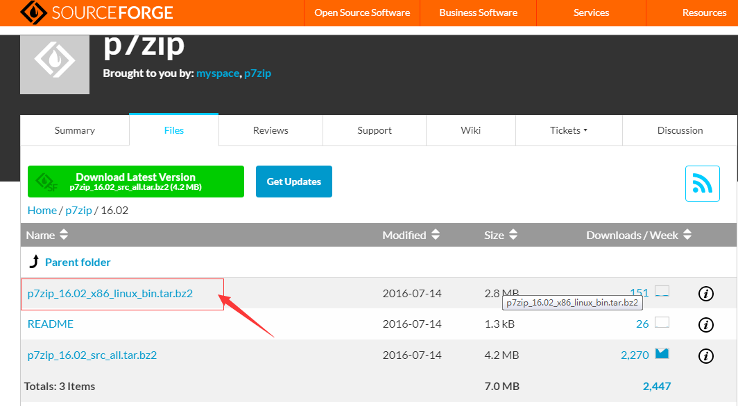 linux下解压大于2G的zip文件----7zip_linux解压zip包命令 超过2g-CSDN博客