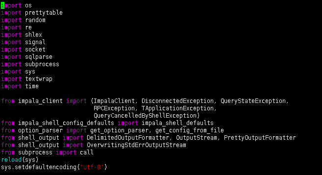 impala-shell调用SQL脚本执行报编码错误_shell 'ascii' codec can't-CSDN博客