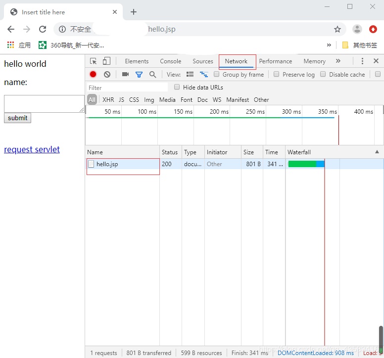 tomcat部署web项目（目录结构、server.xml配置、前端访问servlet的三种方法、.java文件编译.class文件、chrome开发者工具的使用）_把项目放在tomcat的 ...
