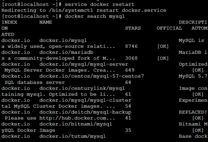 Linux中docker Search结果报错 Csdn博客 