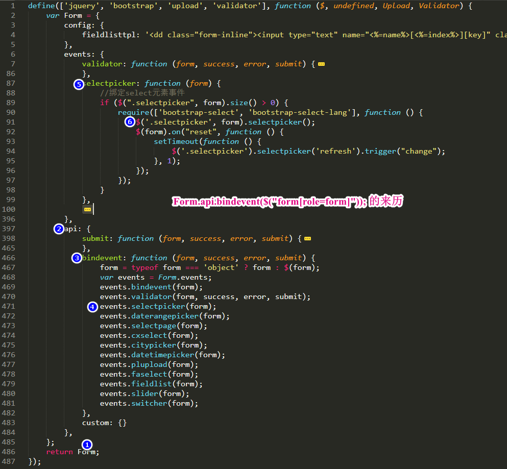 fastadmin中的组件绑定Form.api.bindevent($("form[role=form]"))来历-CSDN博客