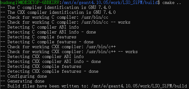 在Win 10子系统（WSL）中安装 Geant 4和Cern Root 的方法整理_在ubuntu上安装cern root和geant4-CSDN博客