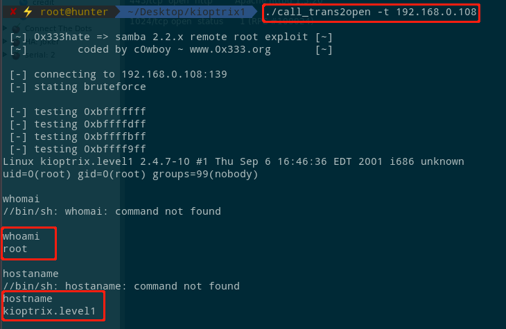 『VulnHub系列』Kioptrix: Level 1-Walkthrough_kioptrix level 1.3 walkthrough ...