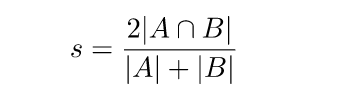 python-Dice coefficient - Programmer Sought