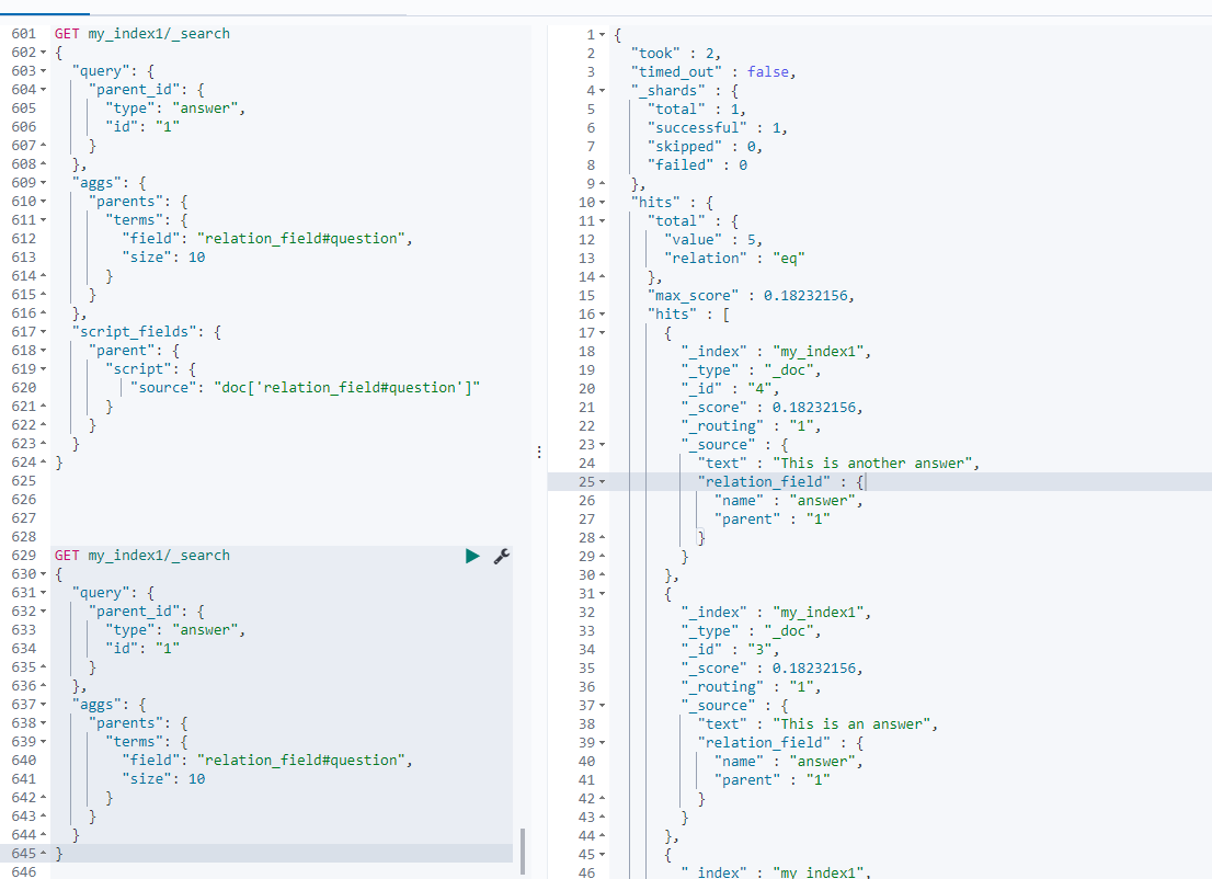 Elasticsearch 7 父/子关系建立及查询(含JAVA操作)_joinquerybuilders.hasparentquery-CSDN博客