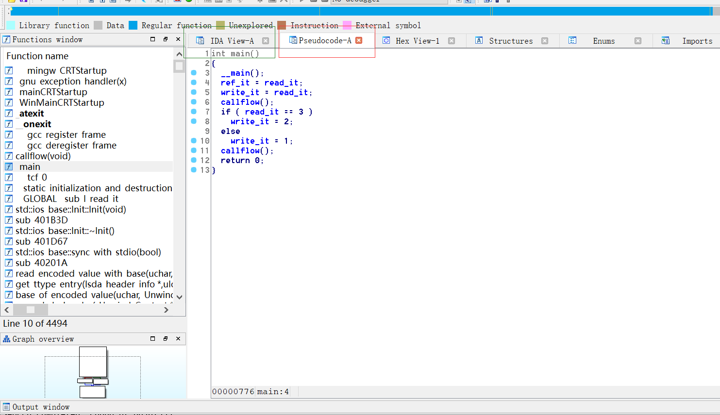 ida 基本操作_ida红绿线分别代表什么意思-CSDN博客