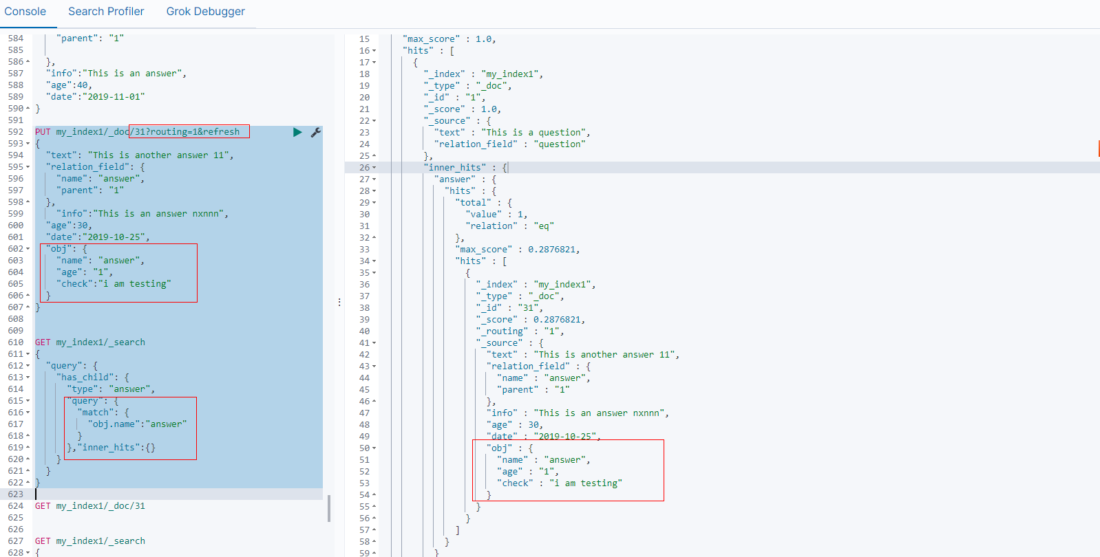 Elasticsearch 7 父/子关系建立及查询(含JAVA操作)_joinquerybuilders.hasparentquery-CSDN博客