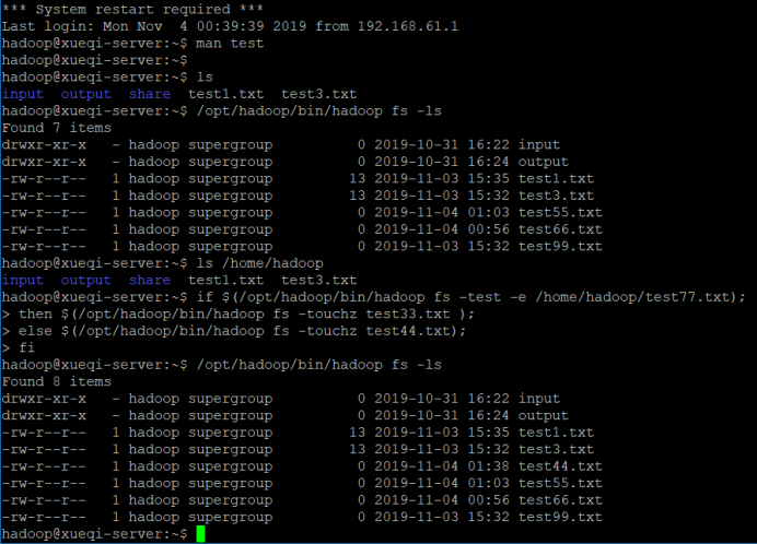【hadoop Fs命令】if，then，else，fi测试hadoop Fs Mkdir Csdn博客 