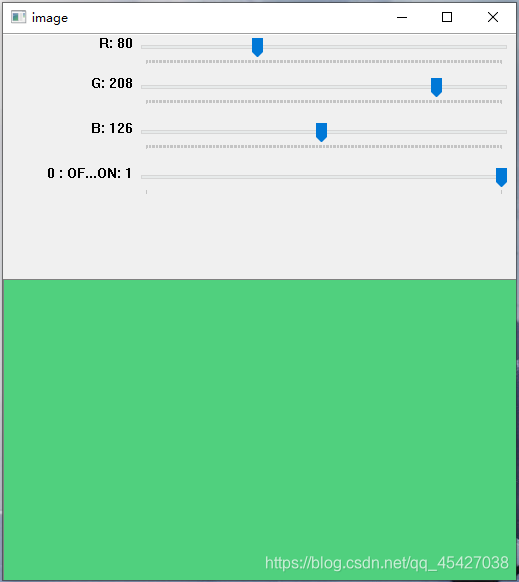 【opencv Python】滑动条的创建和使用(createtrackbar) Csdn博客
