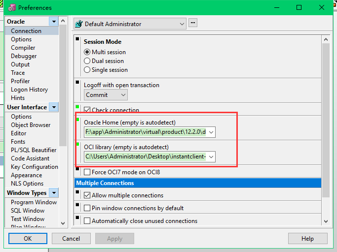 PLSQL Developer软件登陆出现ORA-12154: TNS: 无法解析指定的连接标识符”_无法解析指定的连接标识符 plsql客户端-CSDN博客